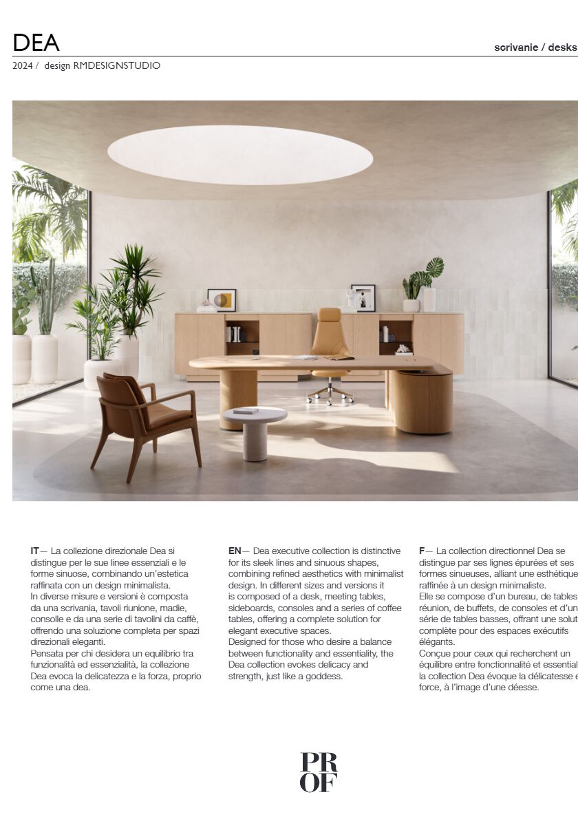 DEA MARBLE Office desk By PROF