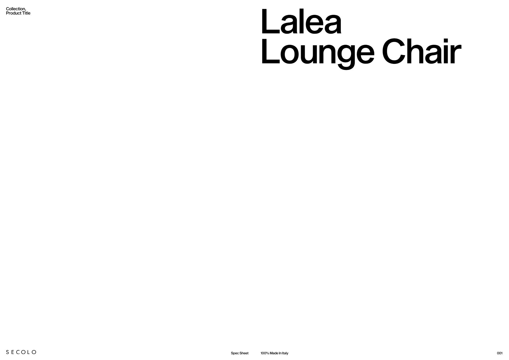 LALEA Armchair By Secolo