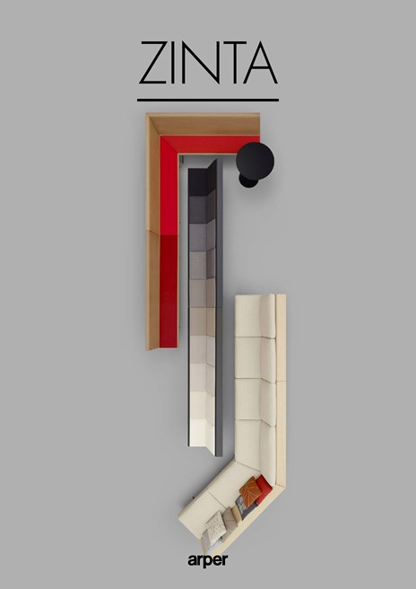 ZINTA EATING Banquette modulable en bois multi-niveau By Arper | design ...