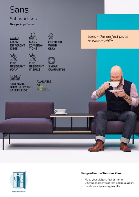 SANS | Sofa Soft work sofa By Intuit by Softrend | design Argo Tamm