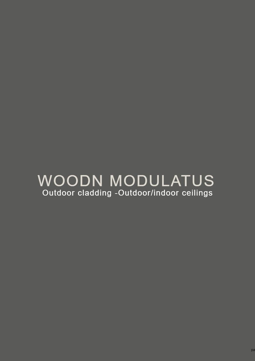 WOODN MODULATUS TH3050 Wood-product ceiling tiles By Woodn Greenwood