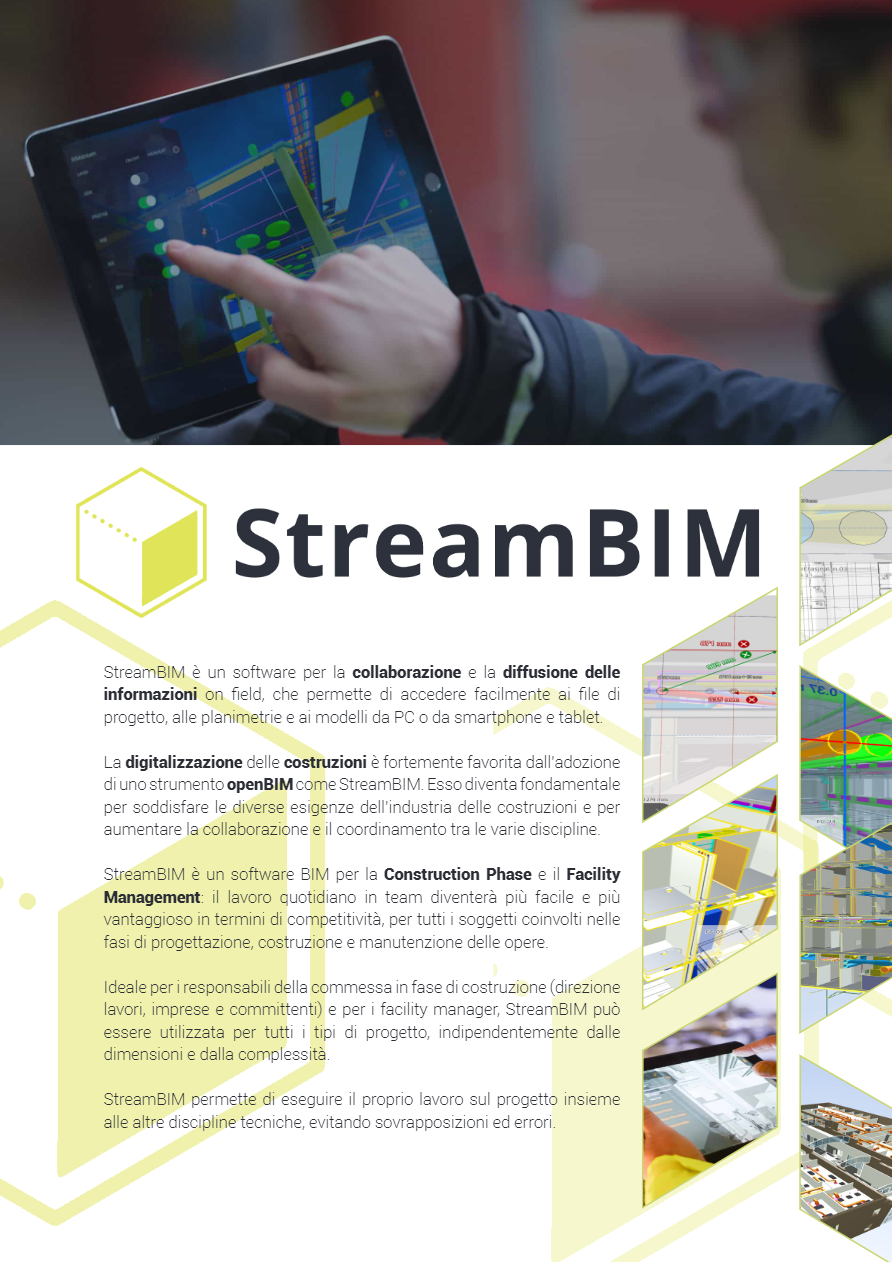 StreamBIM Software per la gestione BIM di dati standard-based By HARPACEAS