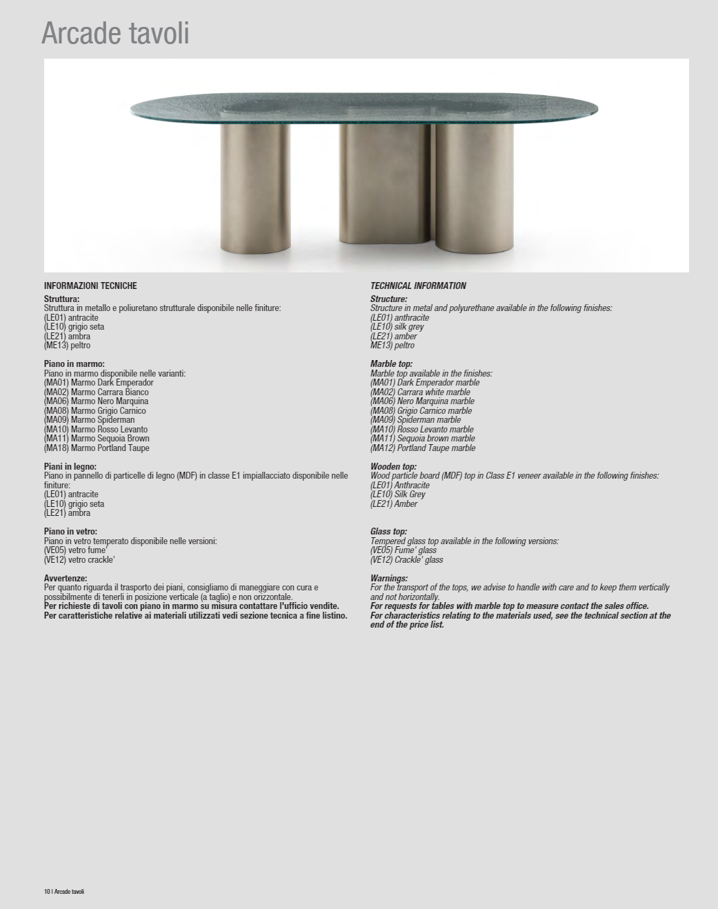 ARCADE Oval table By Ditre Italia | design Nika Zupanc