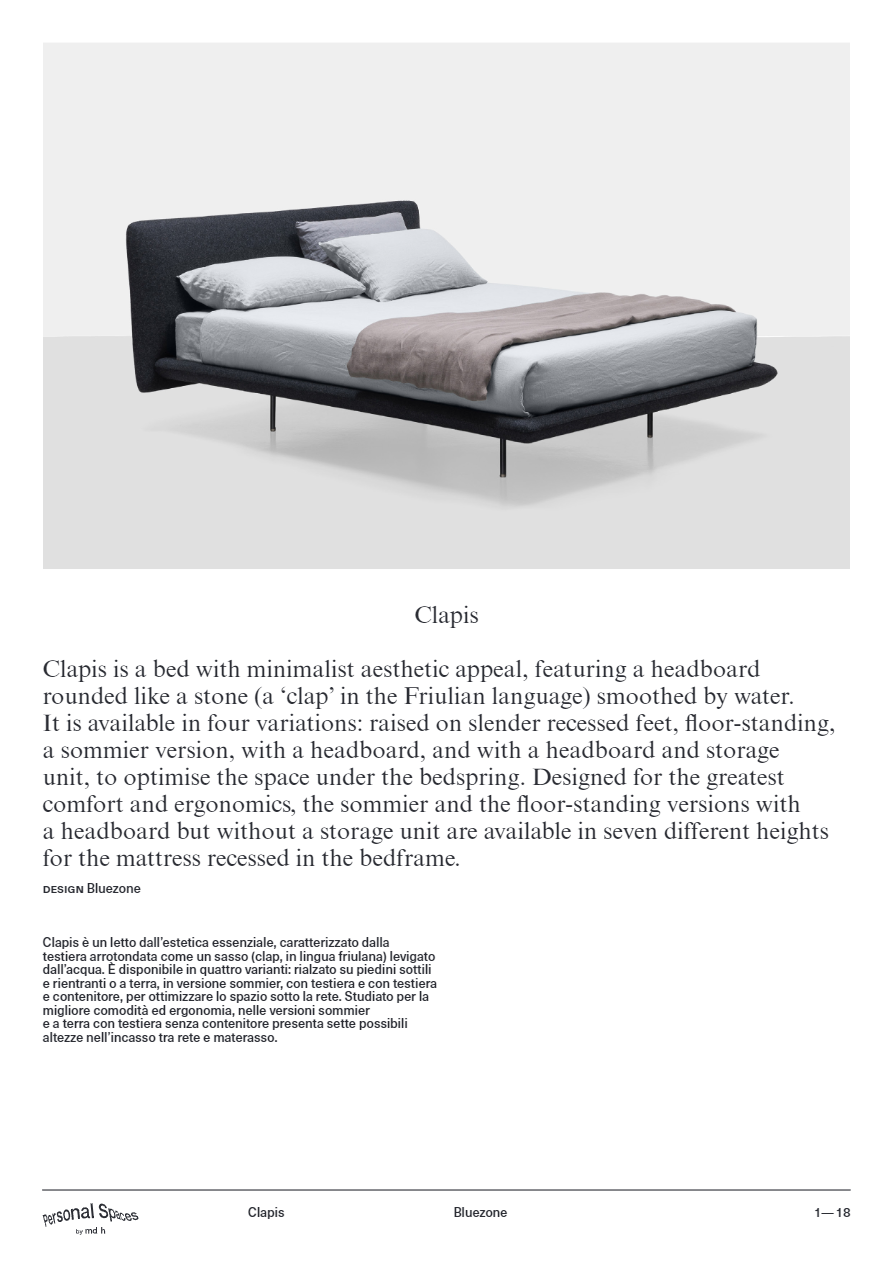 CLAPIS Letto By MD House