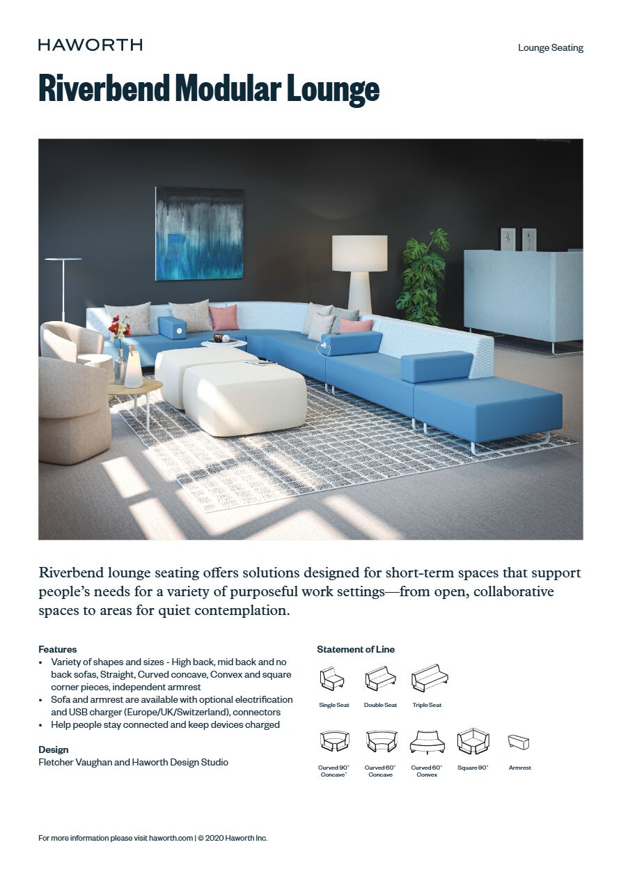 RIVERBEND Sofa By Haworth