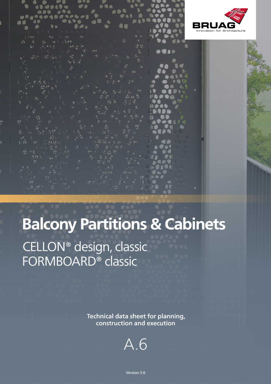 Divisiones de balcones Separador de ambientes para exteriores By Bruag