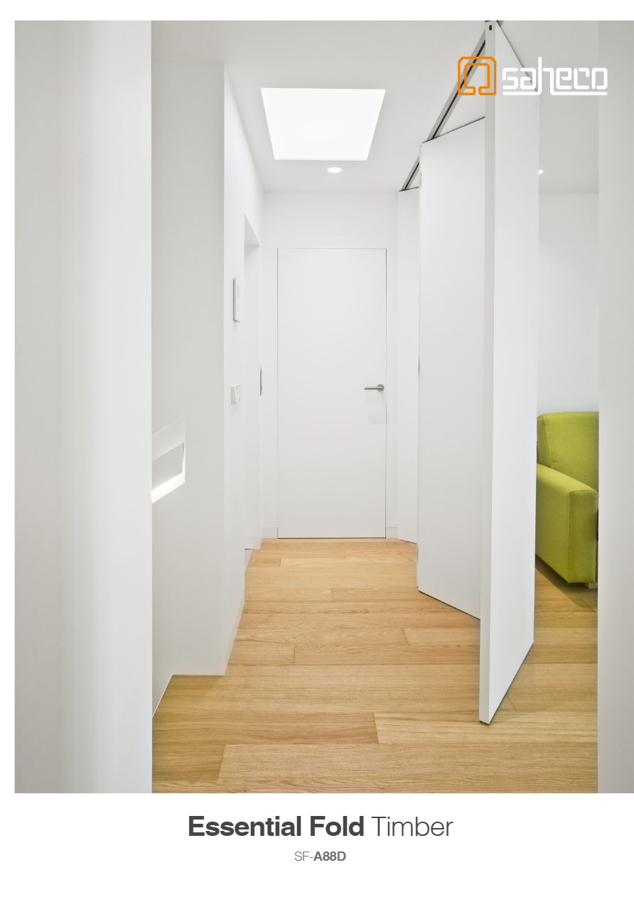 ESSENTIAL FOLD TIMBER Quincaillerie pour porte By Saheco