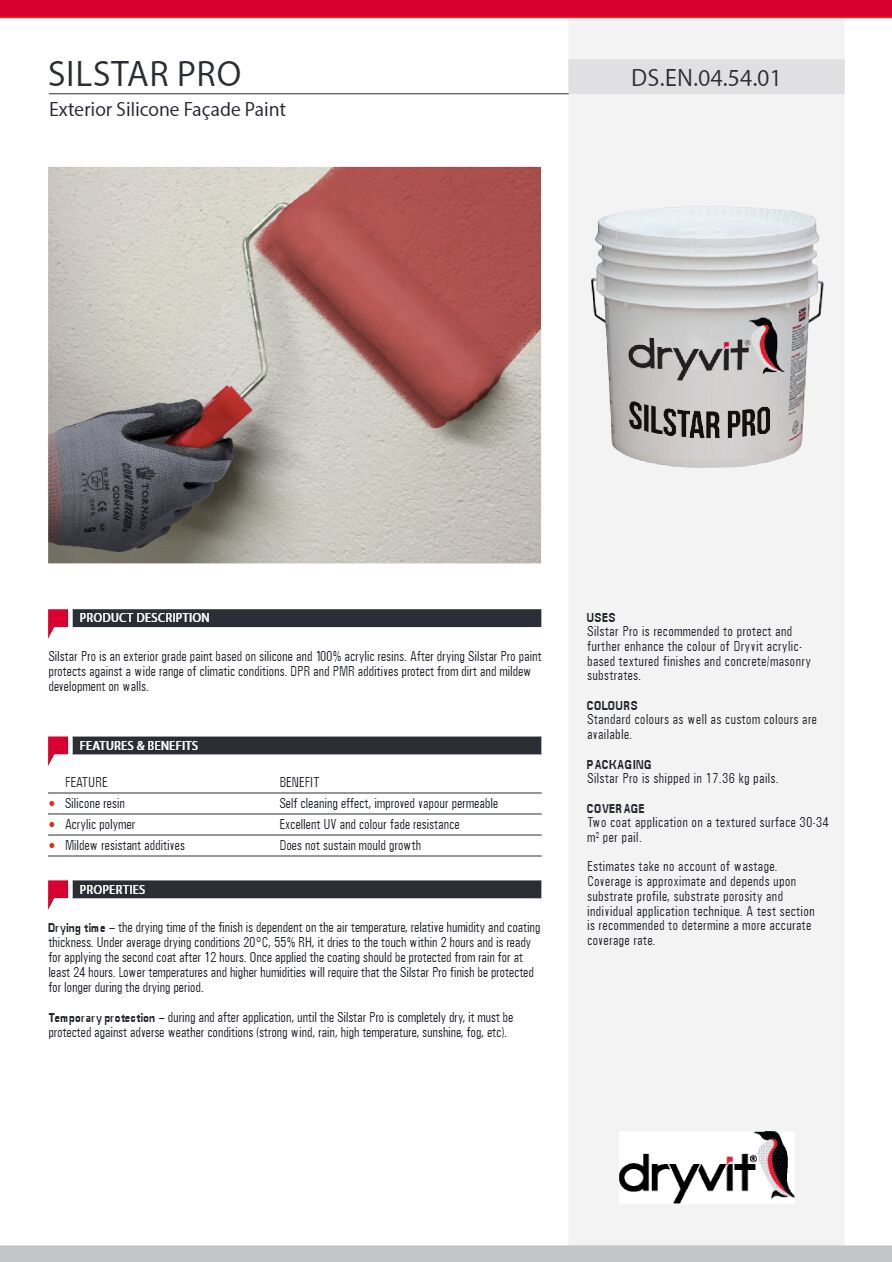 SILSTAR PRO Acabamento exterior By Tremco CPG Europe