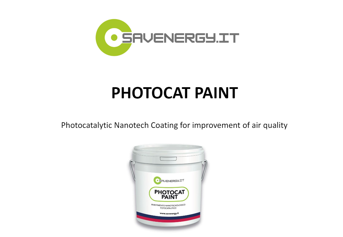 PHOTOCAT PAINT Exterior finish By Savenergy.it