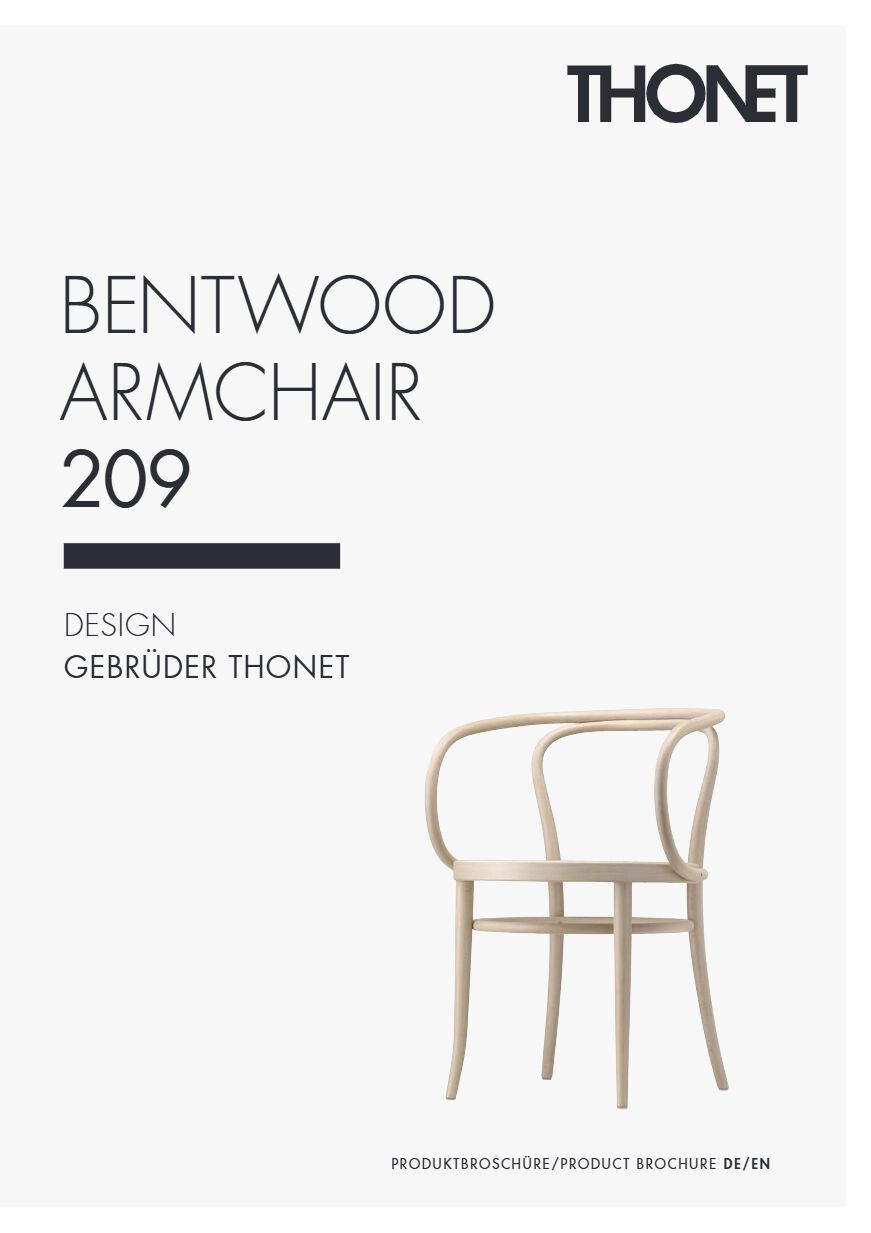 209 P Chair By Thonet