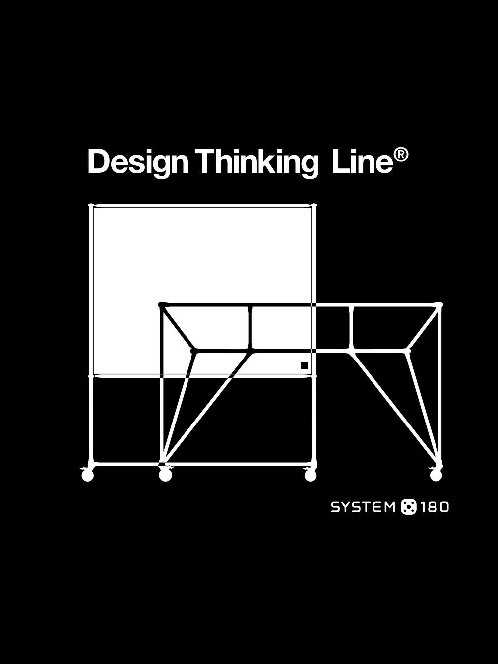 DESIGN THINKING LINE® Whiteboard By System 180