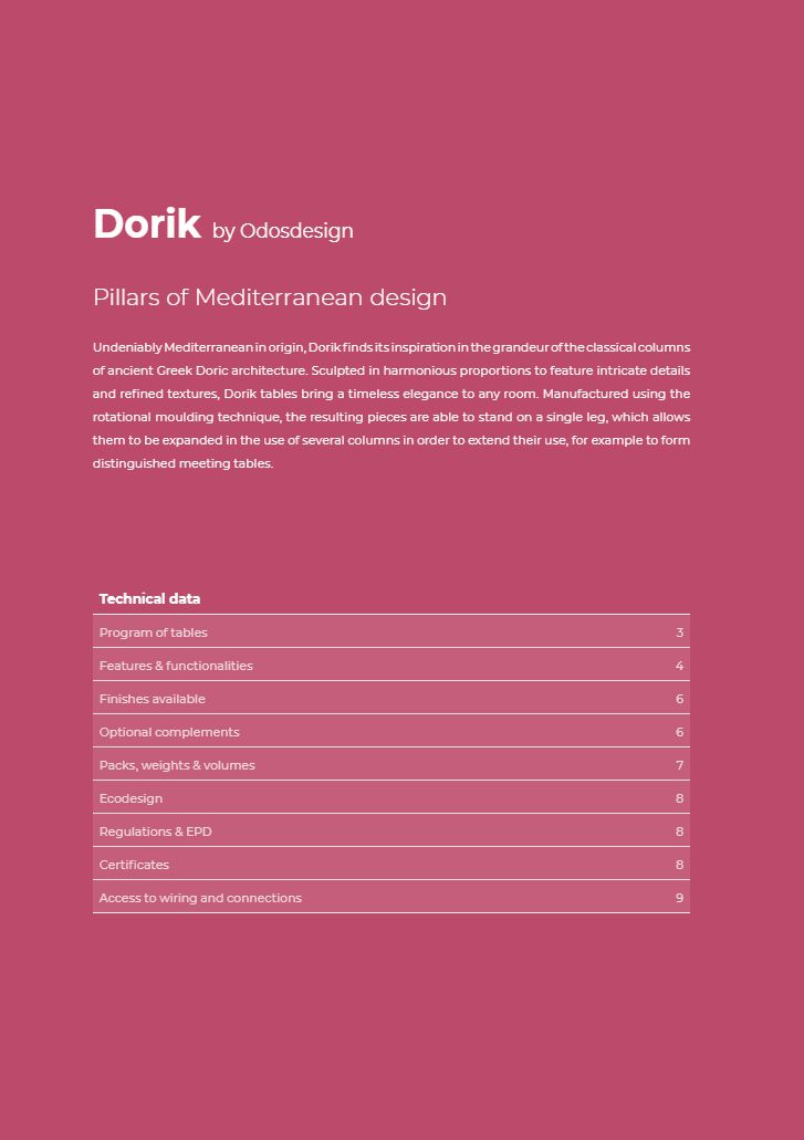 DORIK Meeting table By ACTIU