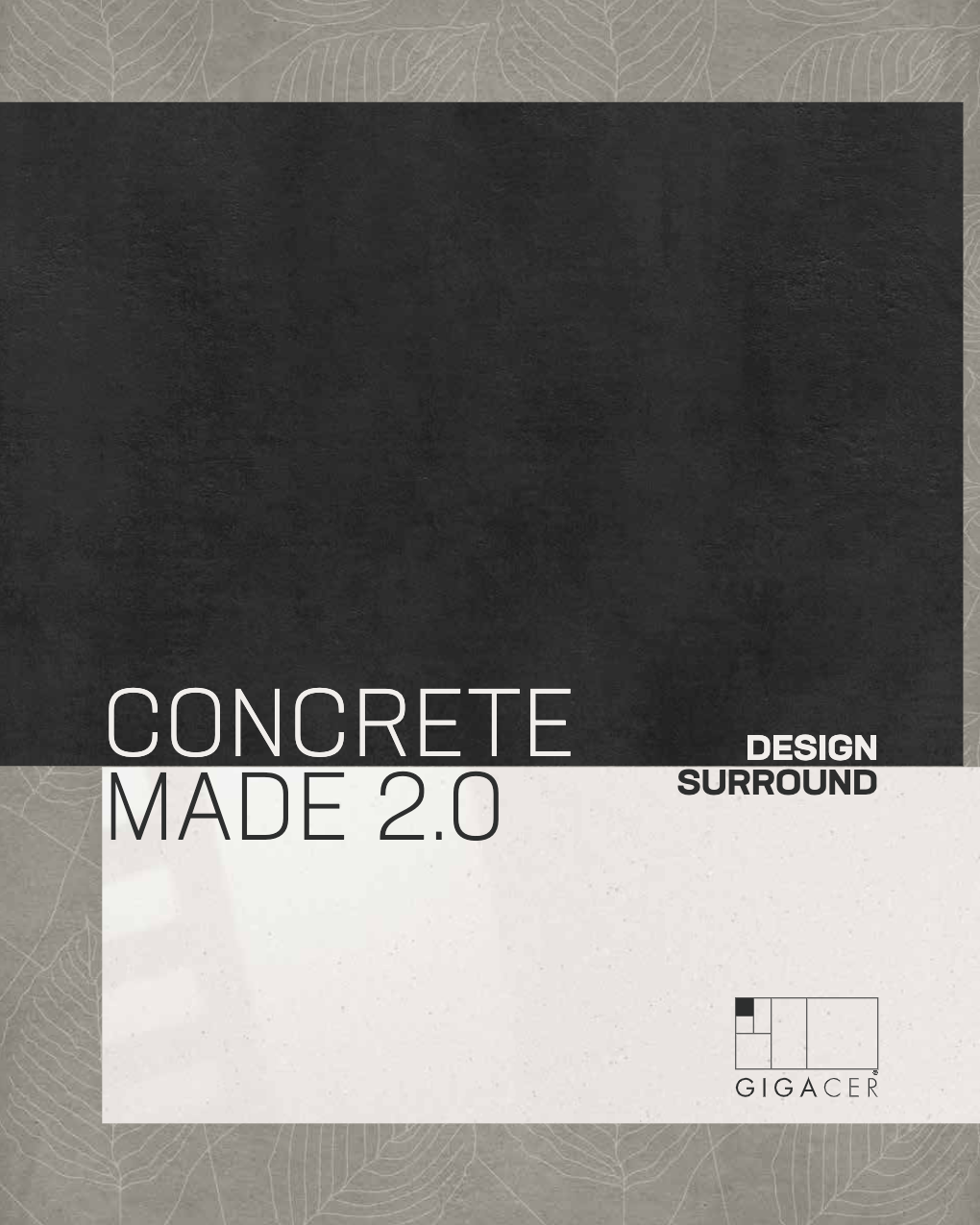 CONCRETE SIGNS Porcelain stoneware wall/floor tiles By Gigacer | design