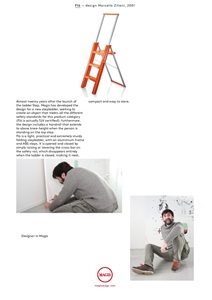 FLÒ Folding ABS step stool By Magis | design Marcello Ziliani