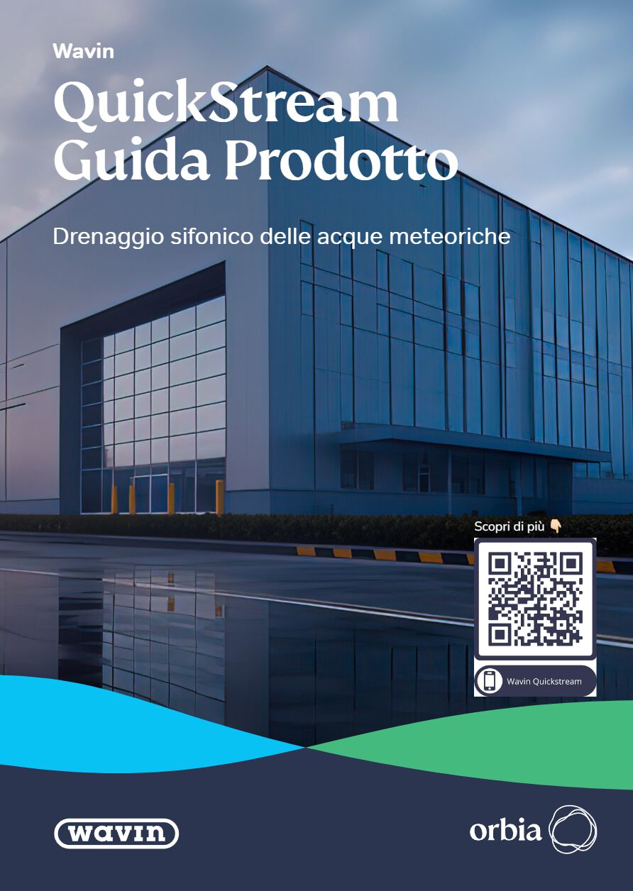 QUICKSTREAM Ricettore di scarico tetto By WAVIN ITALIA
