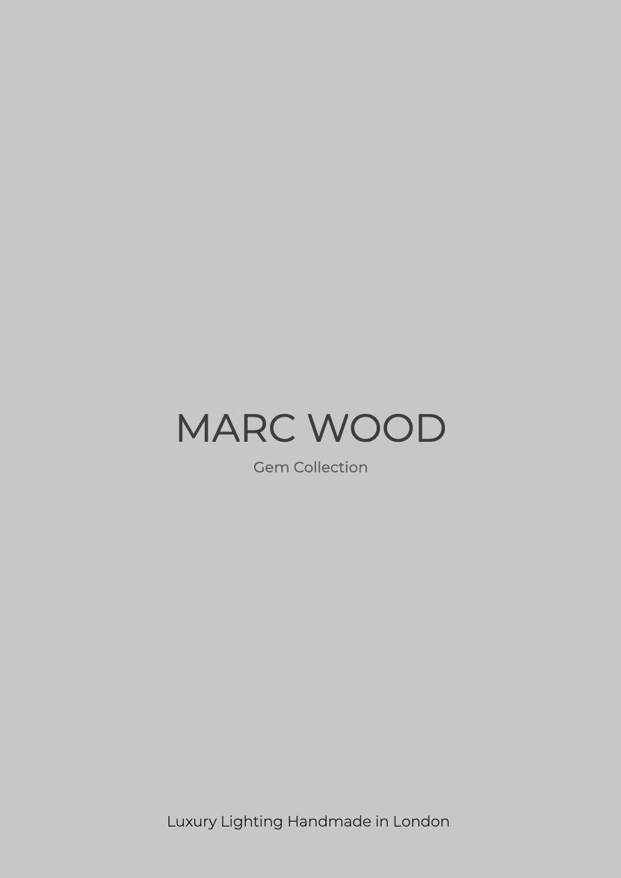 GEM WAVE CLUSTER Pendelleuchte By Marc Wood