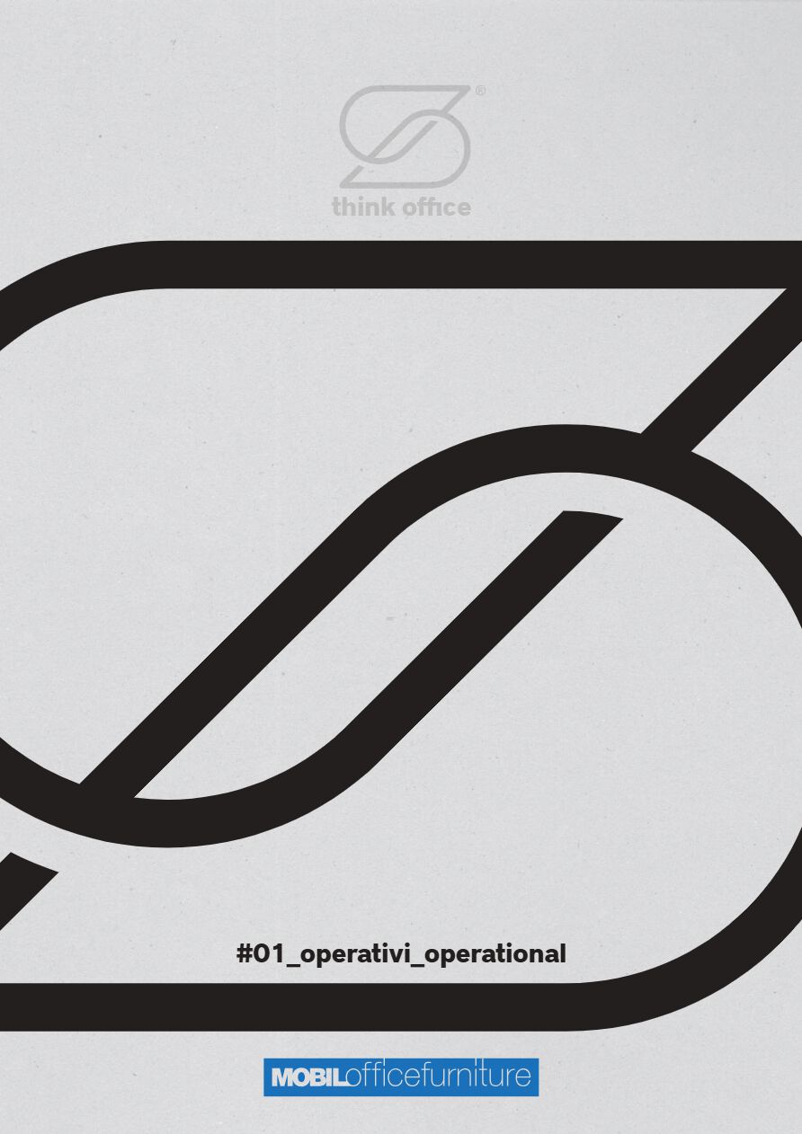 POINT 2 Sectional multiple steel and wood workstation desk By Mobil ...