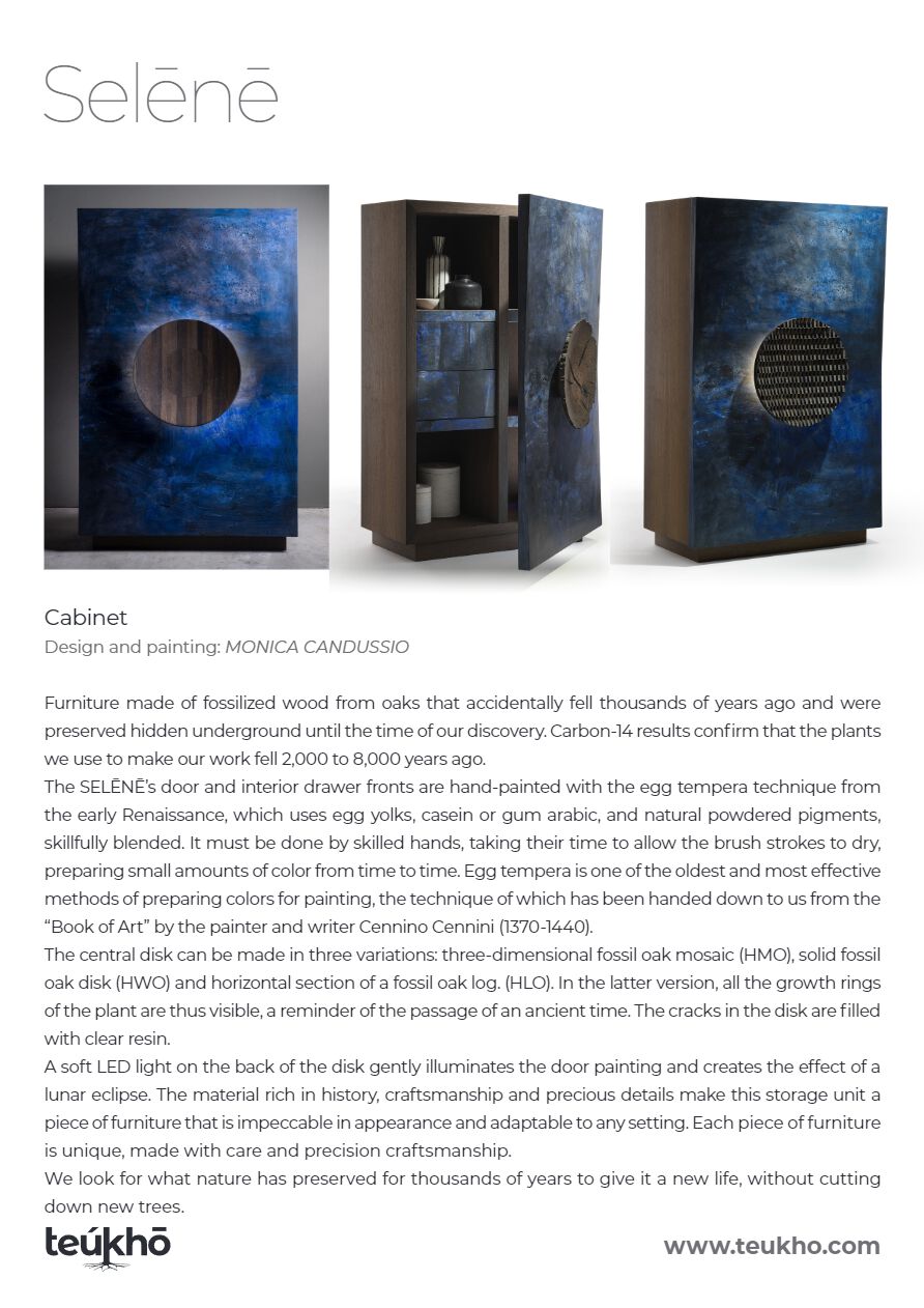 SELĒNĒ Bar cabinet By Teúkhō