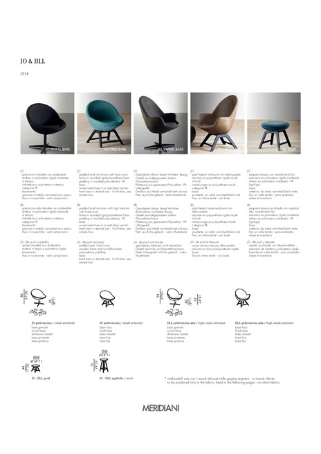 JO & JILL | Low stool Jo & Jill Collection By Meridiani design Andrea ...