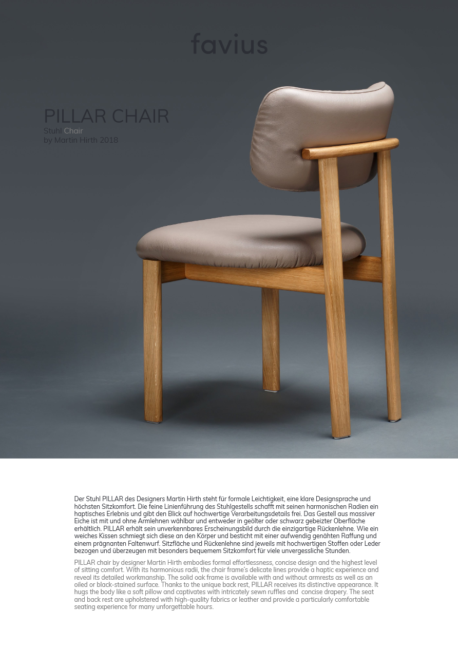 PILLAR 椅子 By favius