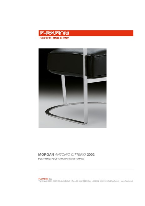 MORGAN | Poltroncina By Flexform design Antonio Citterio