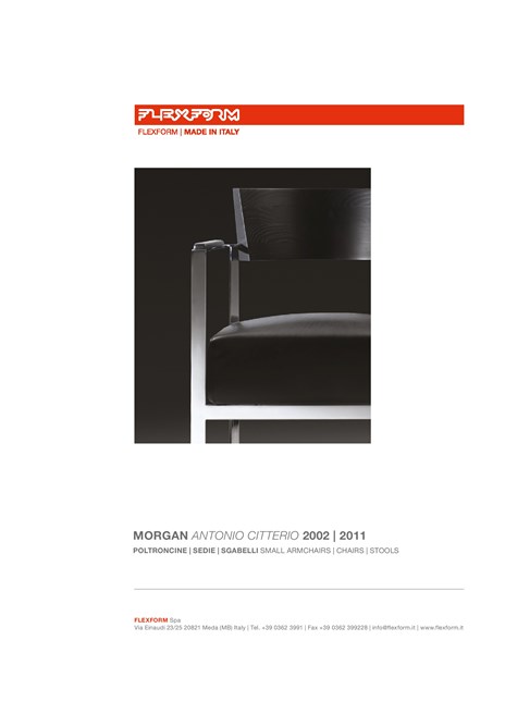 MORGAN | Chair By Flexform design Antonio Citterio
