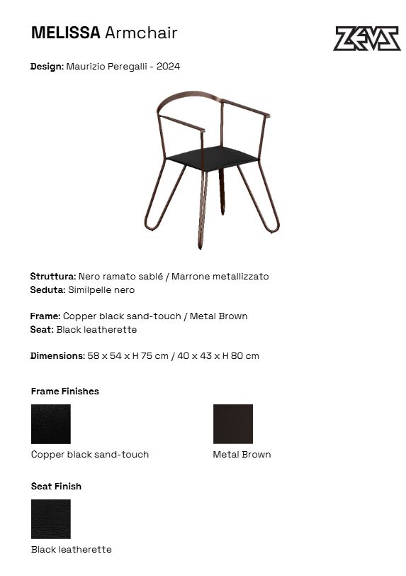 MELISSA Chair By Zeus