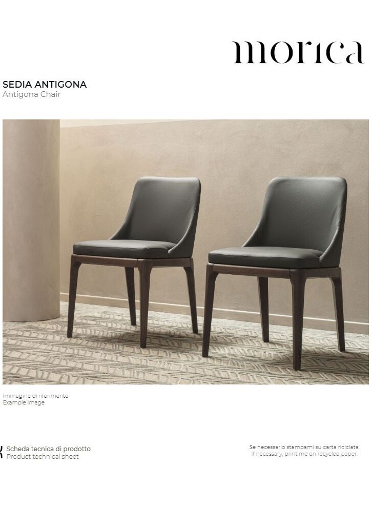ANTIGONA 椅子 By Morica Design