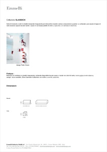 GLASSBOX pensile By Emmebi design Pietro Arosio