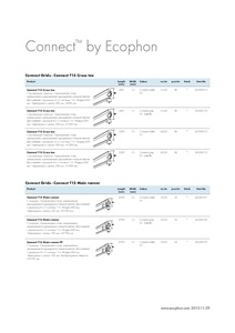 Connect™ Profiles Profili per controsoffitti By Saint-Gobain ECOPHON