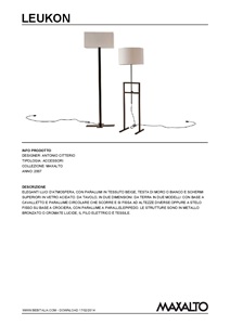 LEUKON Applique By Maxalto | design Antonio Citterio