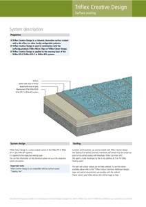 Pavimento continuo per esterni in resina Triflex Creative Design By Triflex Italia