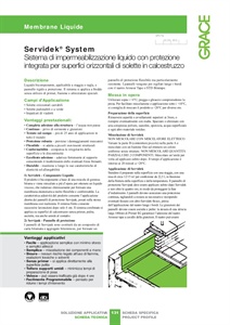 In situ liquid membrane Servidek® System By GCP Applied Technologies