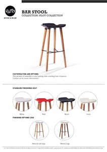 PILOT BAR STOOL sgabello By SDC LAB_Quinze & Milan