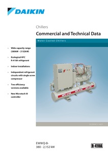 EWWQ-B | Refrigeratore ad acqua By DAIKIN Air Conditioning
