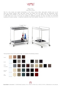 FLAT FIX Kitchen trolley By YOMEI | design André Schelbach