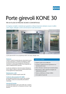 PORTE GIREVOLI KONE 30 By KONE