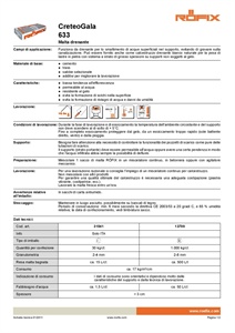 Creteo®Gala CC 633 Calcestruzzo strutturale premiscelato By RÖFIX