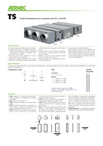 Unità termoventilante TS - AERMEC - Edilportale