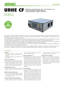 URHE CF Recuperatore di calore By AERMEC