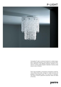 P-LIGHT Lampadario in cristallo By Porro | design Piero Lissoni