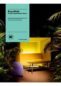 BuzziHub Table XL Aluminium table By BuzziSpace | design Alain Gilles