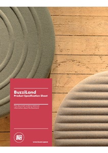 BuzziLand Sound absorbing panel By BuzziSpace