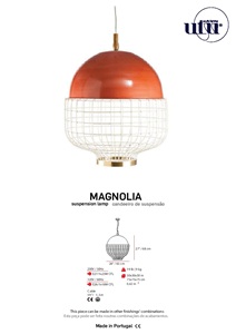 MAGNOLIA LED metal pendant lamp By UTU Soulful Lighting | design ...