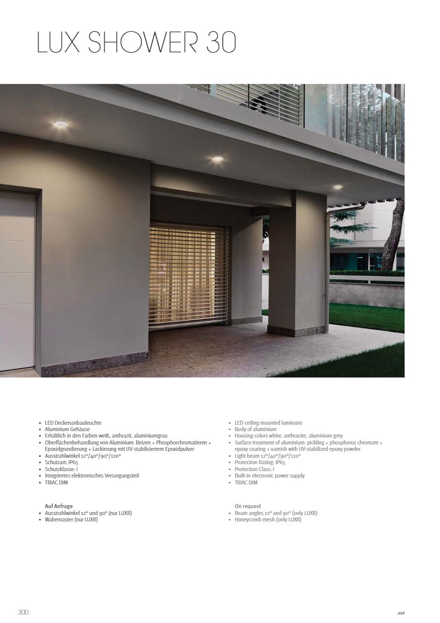 LUX Outdoor spotlight By A.L.S.