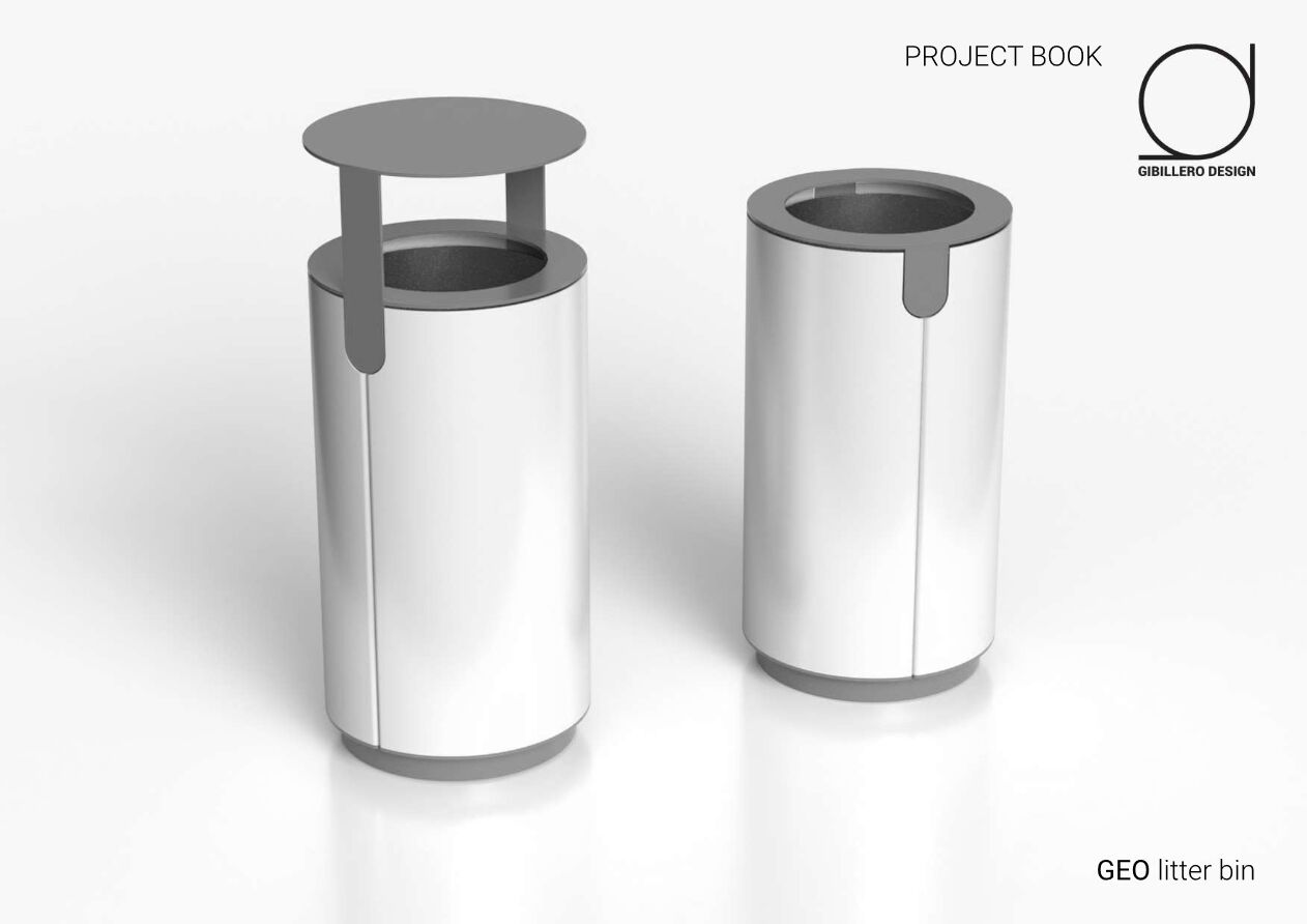 GEO Litter bin By Viscio Urban Design