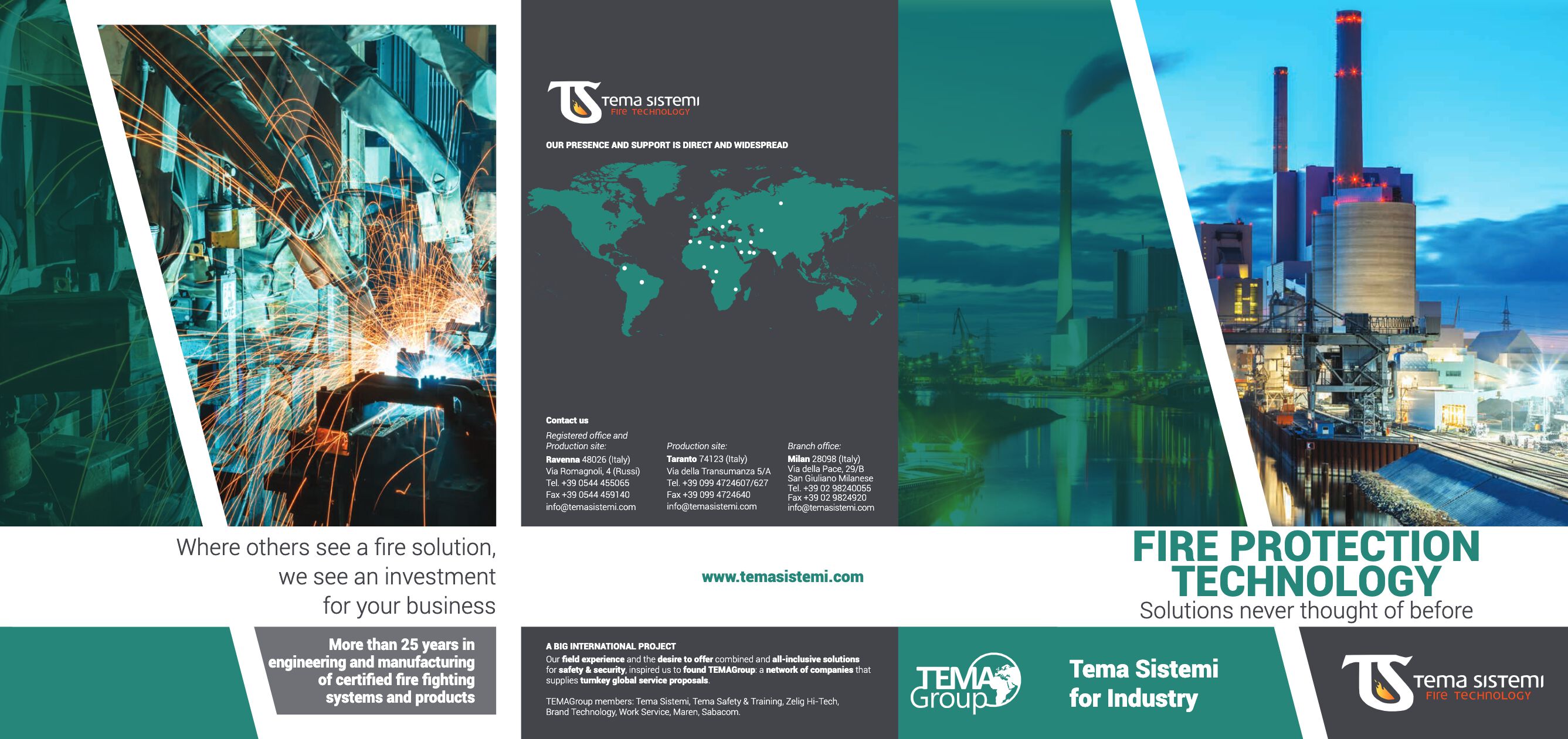 ASN Aerosol fire-suppression system By Tema Sistemi