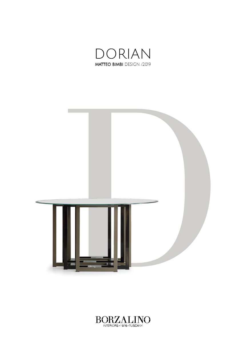 DORIAN Table By Borzalino | design Matteo Bimbi