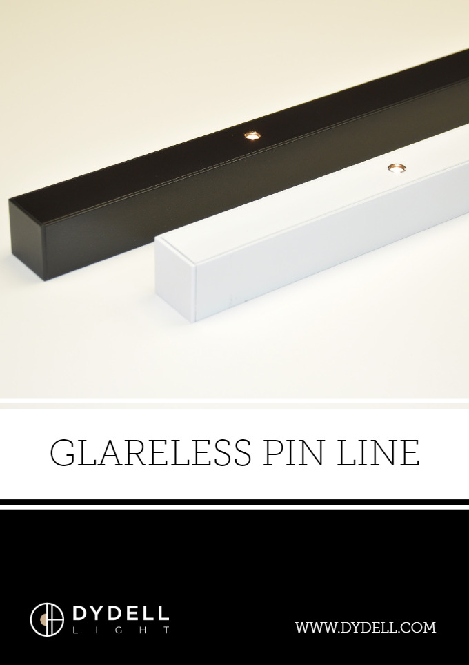 GLARELESS PIN LINE Linear lighting profile By DYDELL