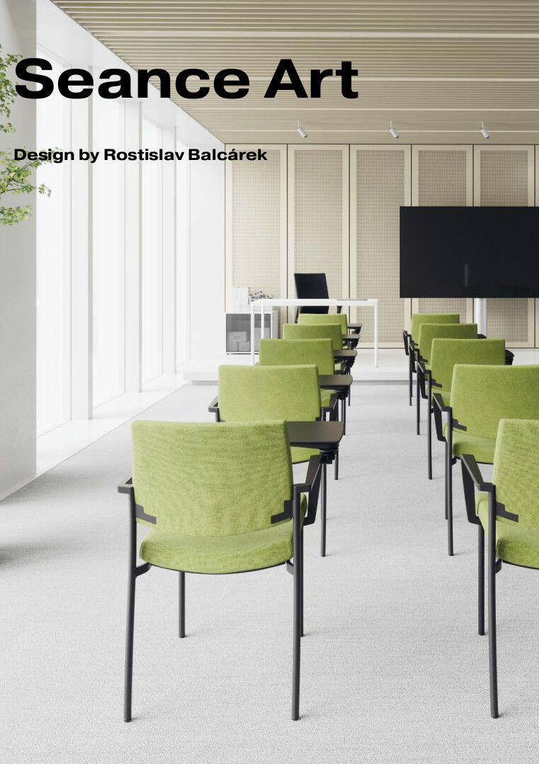 SEANCE ART 180-N2 BR-N2 Training chair with armrests By LD Seating ...